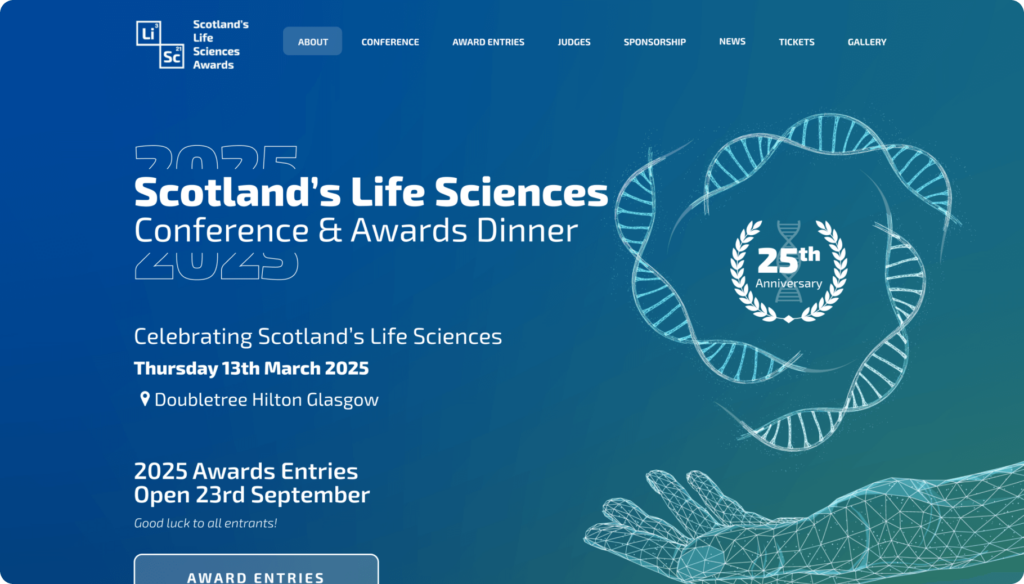 Scottish Life Sciences Website Case Study - FigmaFy